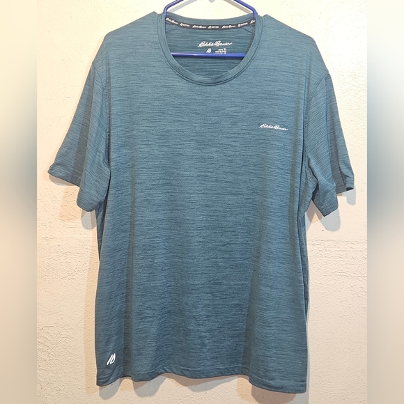 Eddie Bauer | Shirts | Eddie Bauer Freedry Mens Motion Tee Xl Teal ...